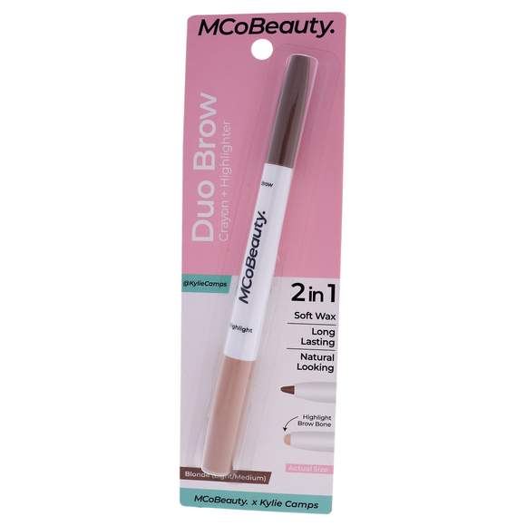MCoBeauty | Makeup | Duo Brow Crayon Plus Highlighter Blonde ...